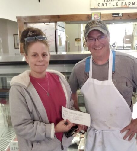 EP garden club meat raffle winner | News, Sports, Jobs - Salem News